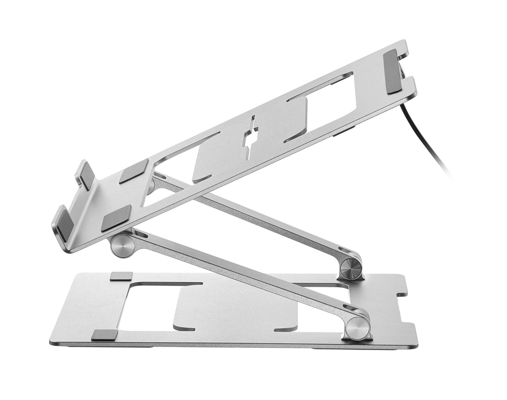 Steel Laptop Holder LR200 with 4 USB Ports Intekview – Toner Parts